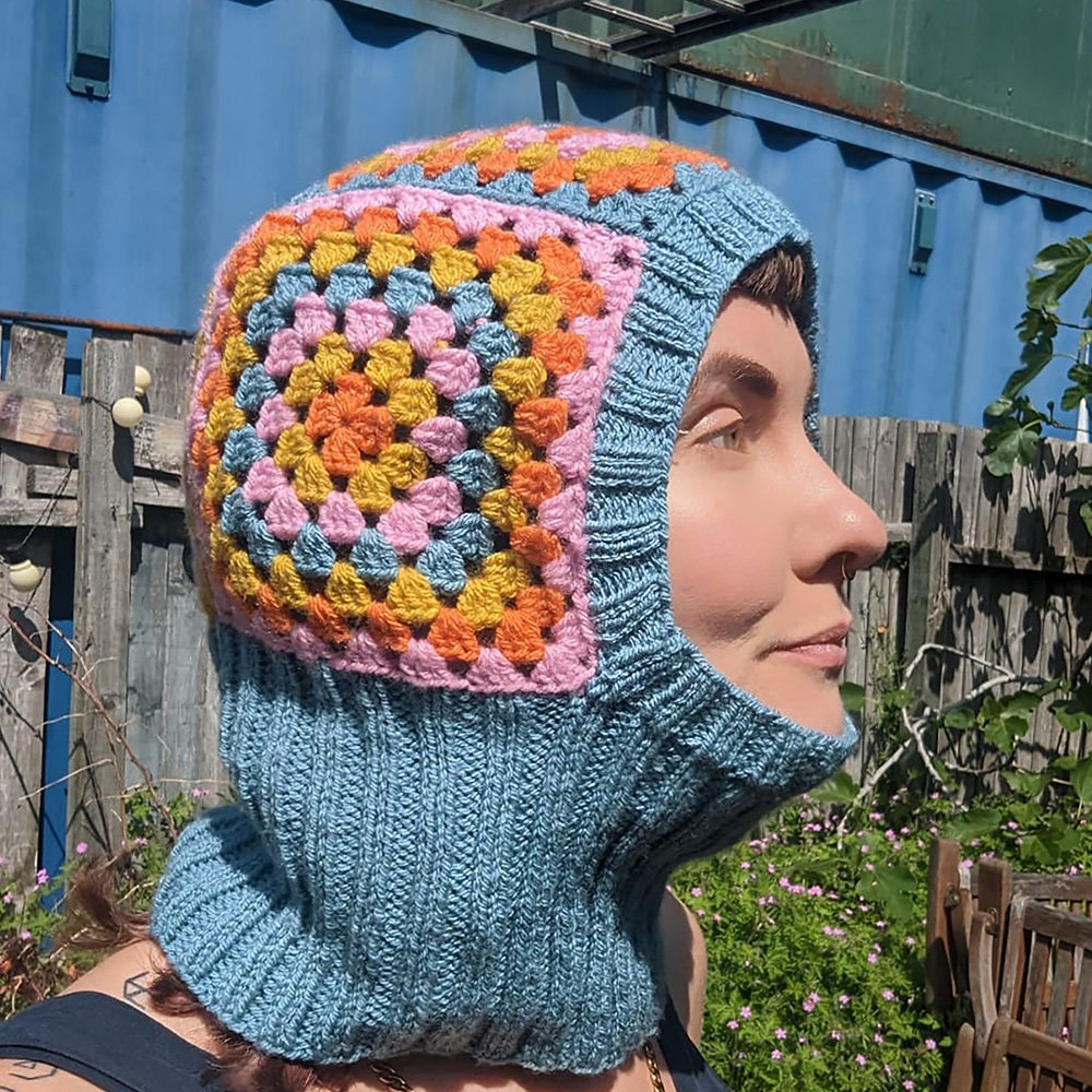 Granny Square Balaclava Pattern - Woolly Kits